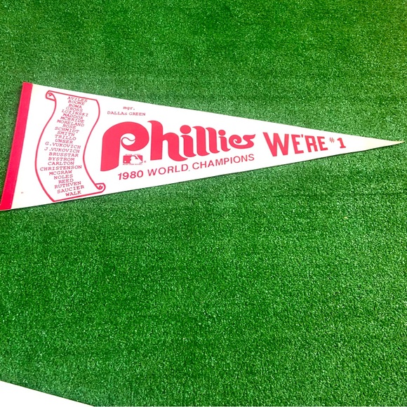 Vintage | Wall Decor | Rare Vintage Philadelphia Phillies 98 World ...